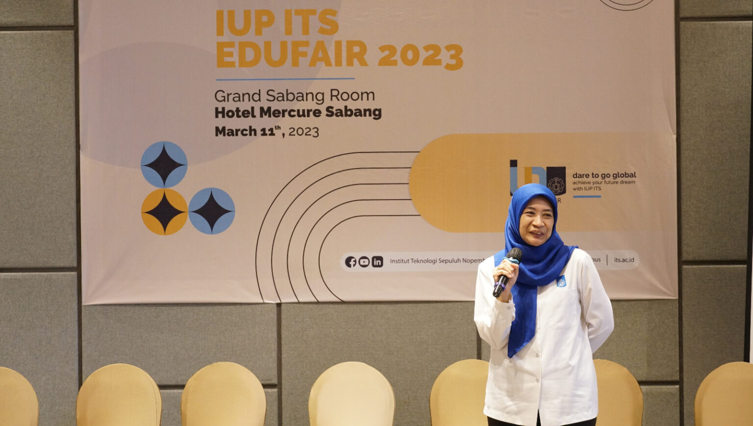 Kenalkan Program Internasional, ITS Gelar IUP Edufair di Jakarta - ITS News