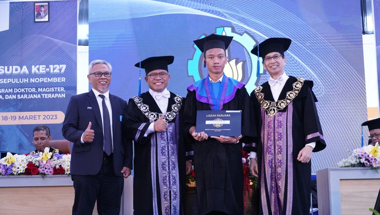 Studi Pembangunan ITS Resmi Cetak Alumnus Pertama - ITS News