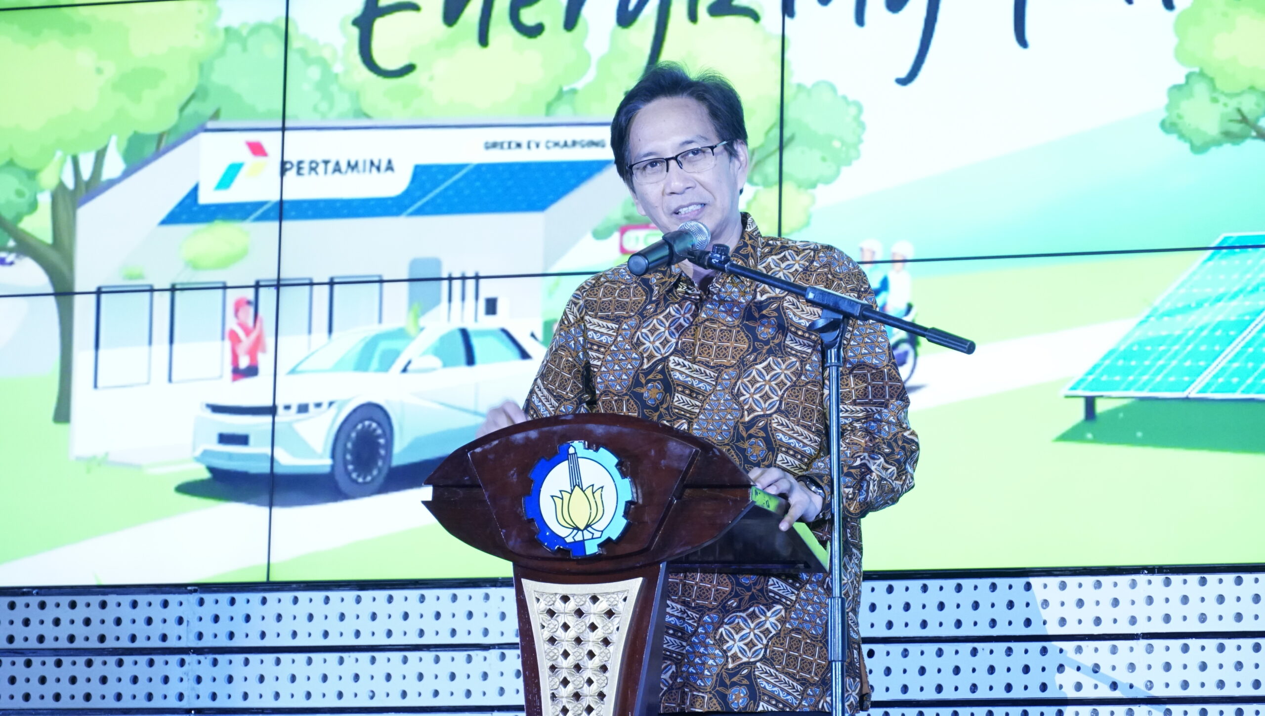Bersama Pertamina NRE, ITS Tingkatkan Kesadaran akan Energi Bersih - ITS News