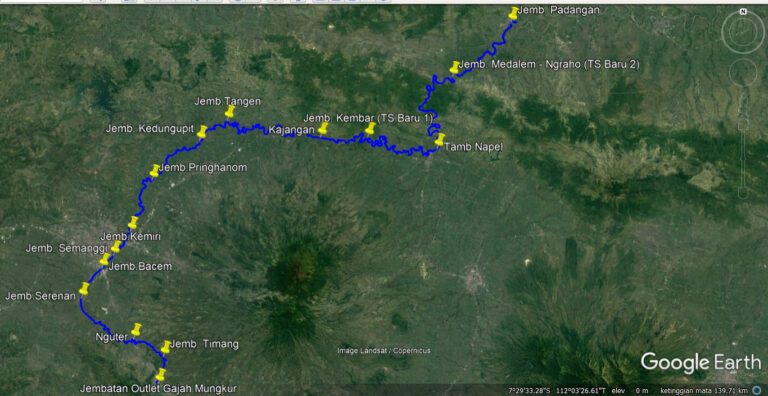 Hasil penelitian penentuan titik pemantauan secara online pengaliran ...