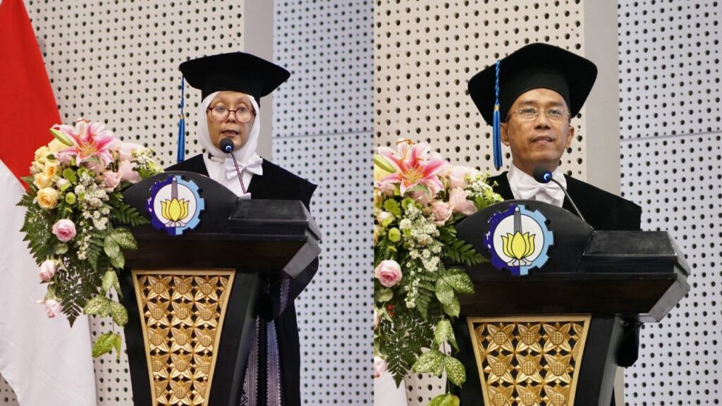 Genapi 162 Profesor, ITS Kembali Kukuhkan Lima Guru Besar Baru - ITS News