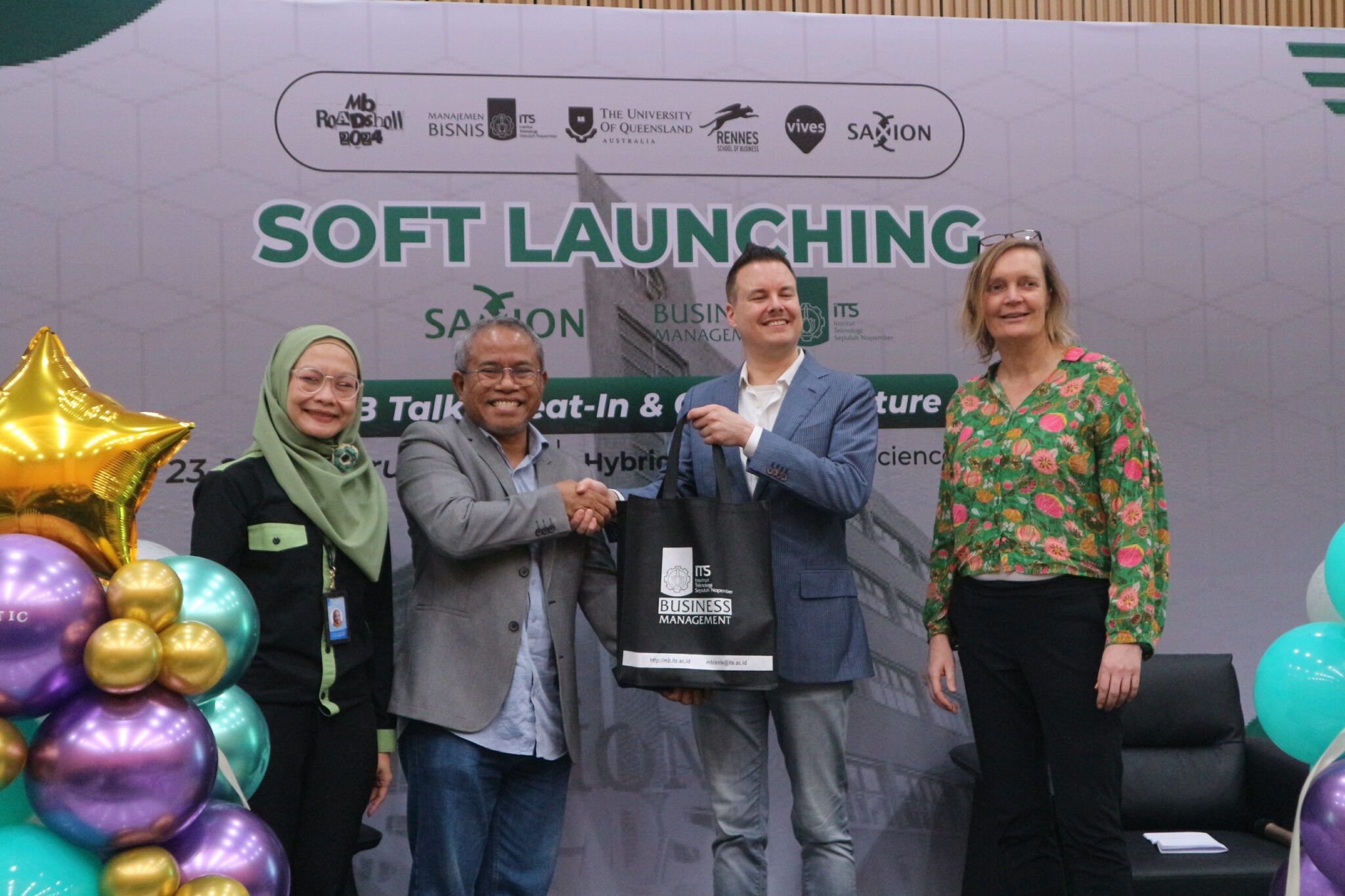 MB ITS Resmikan Double Degree Bersama Saxion University - ITS News