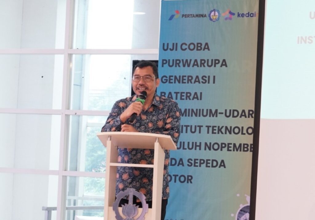 Dorong Perkembangan KLBB, ITS Luncurkan Inovasi Baterai Al-Udara - ITS News