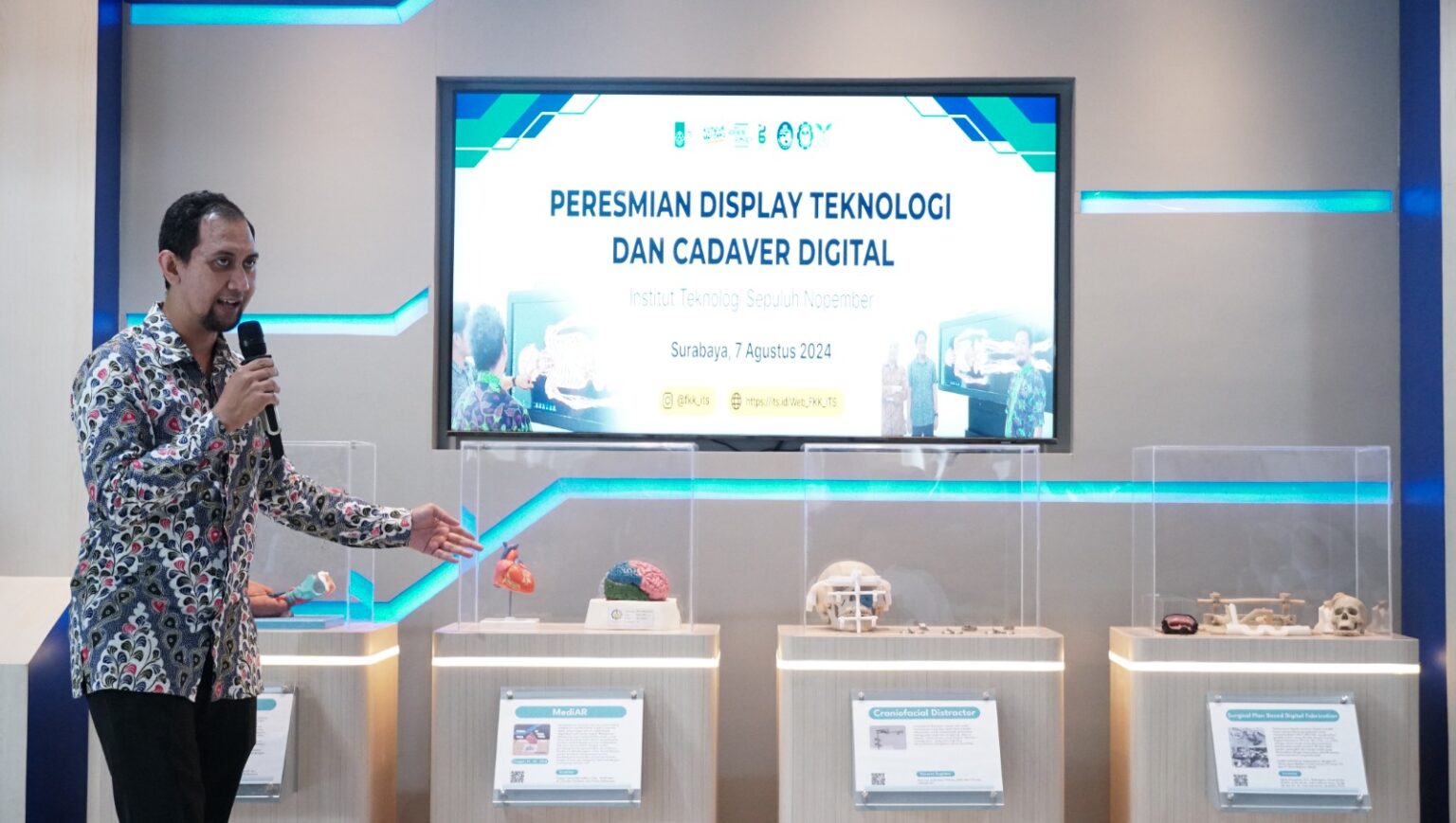 Tunjang Pembelajaran, FKK ITS Resmikan Display Teknologi dan Cadaver ...
