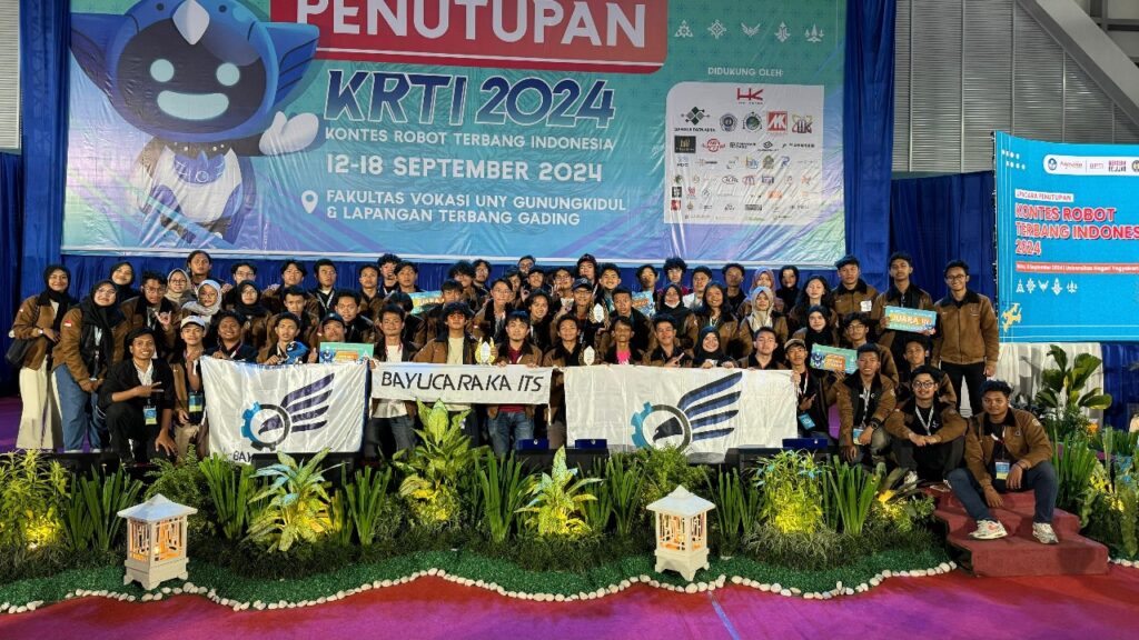 Robot Terbang Bayucaraka ITS Sukses Borong Juara di KRTI 2024 - ITS News