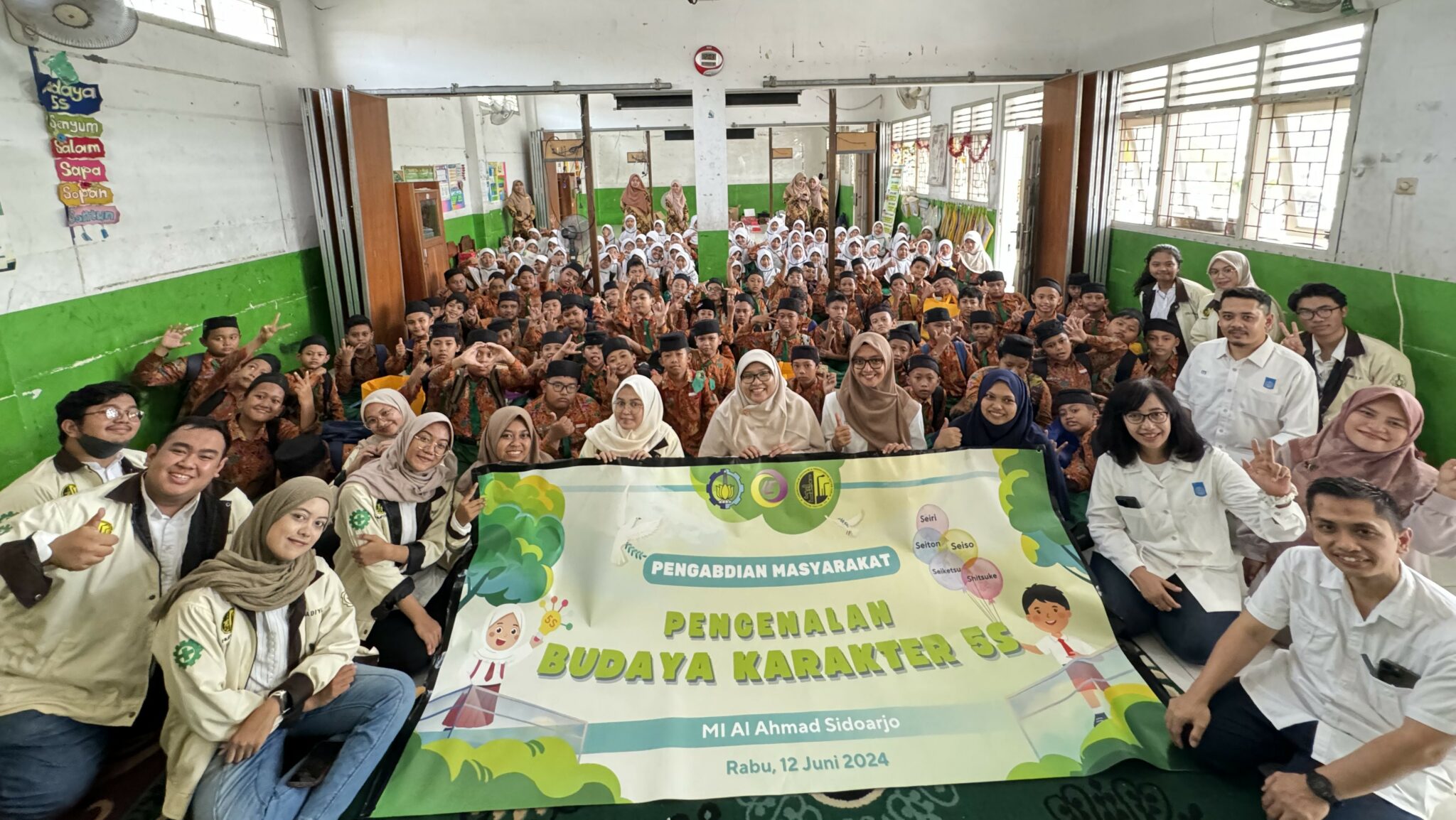 Laboratorium EPSK ITS Bangun Karakter 5S pada Siswa - ITS News