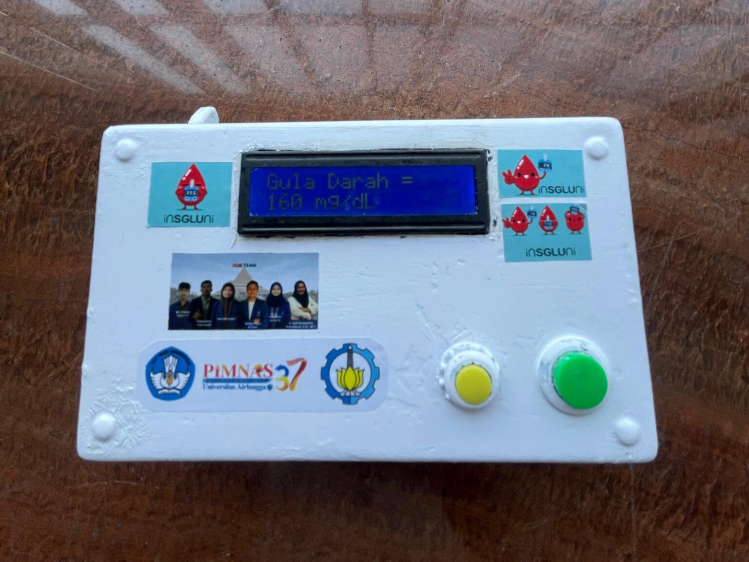 Insgluni, Deteksi Gula Darah Non-Invasif Karya Mahasiswa ITS - ITS News