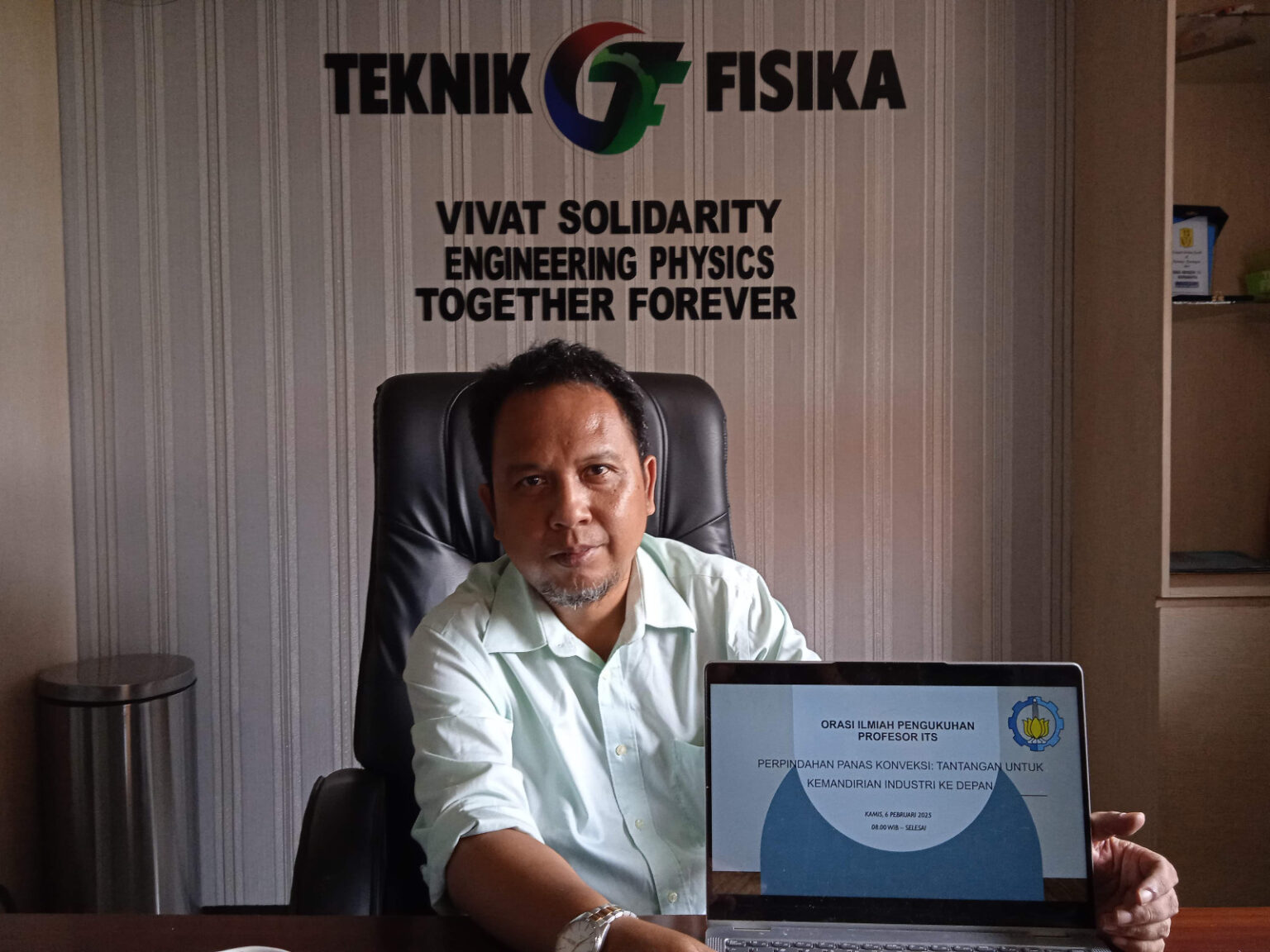 ITS Professor Supports Industrial Independence Based on Convection Heat ...