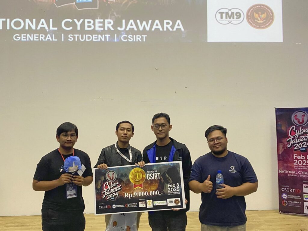 Showing Professional Competence, ITS Wins 2024 Cyber Jawara Competition ...