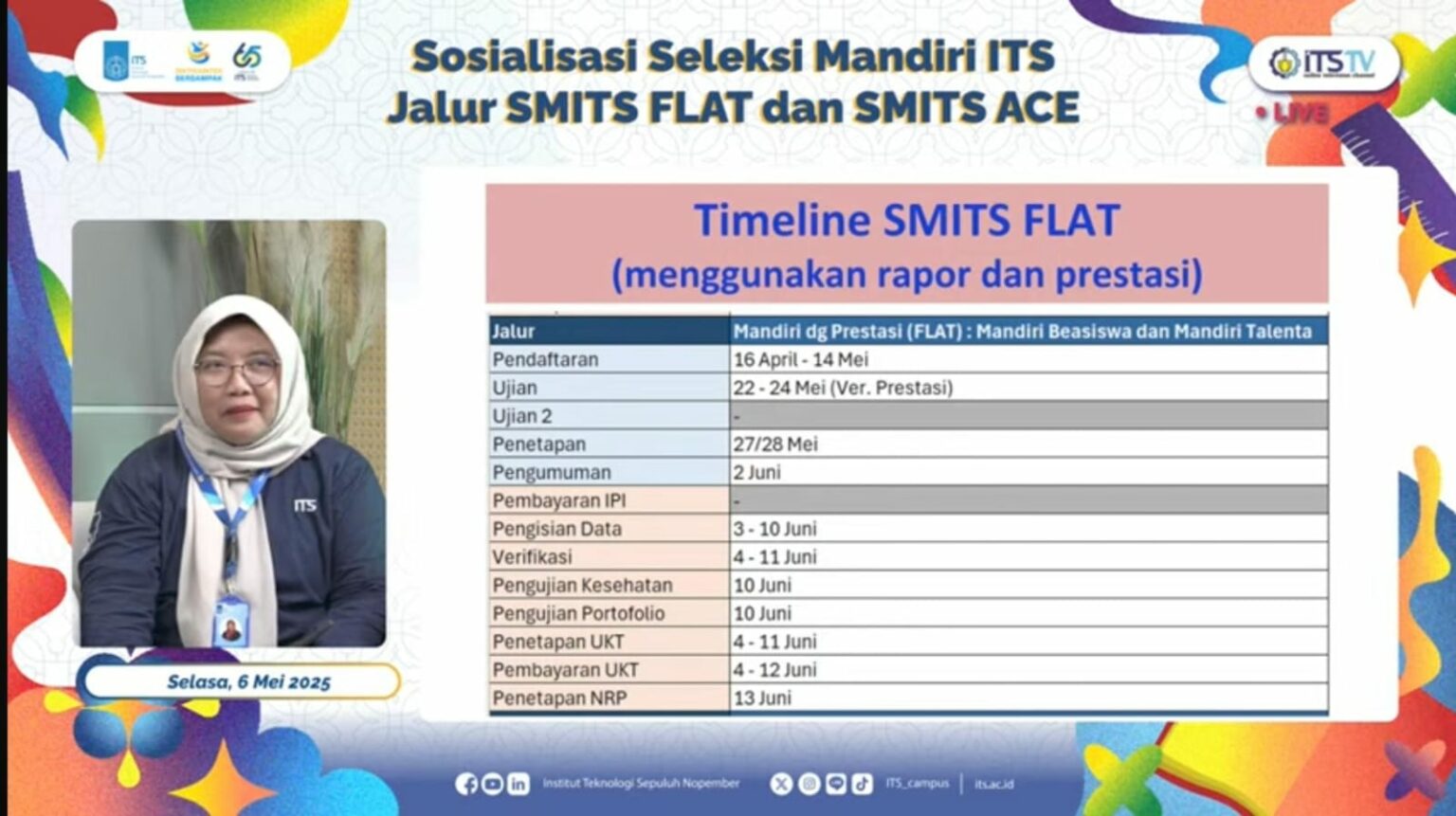 Perluas Peluang Calon Mahasiswa Baru, ITS Tawarkan Jalur Baru Seleksi ...