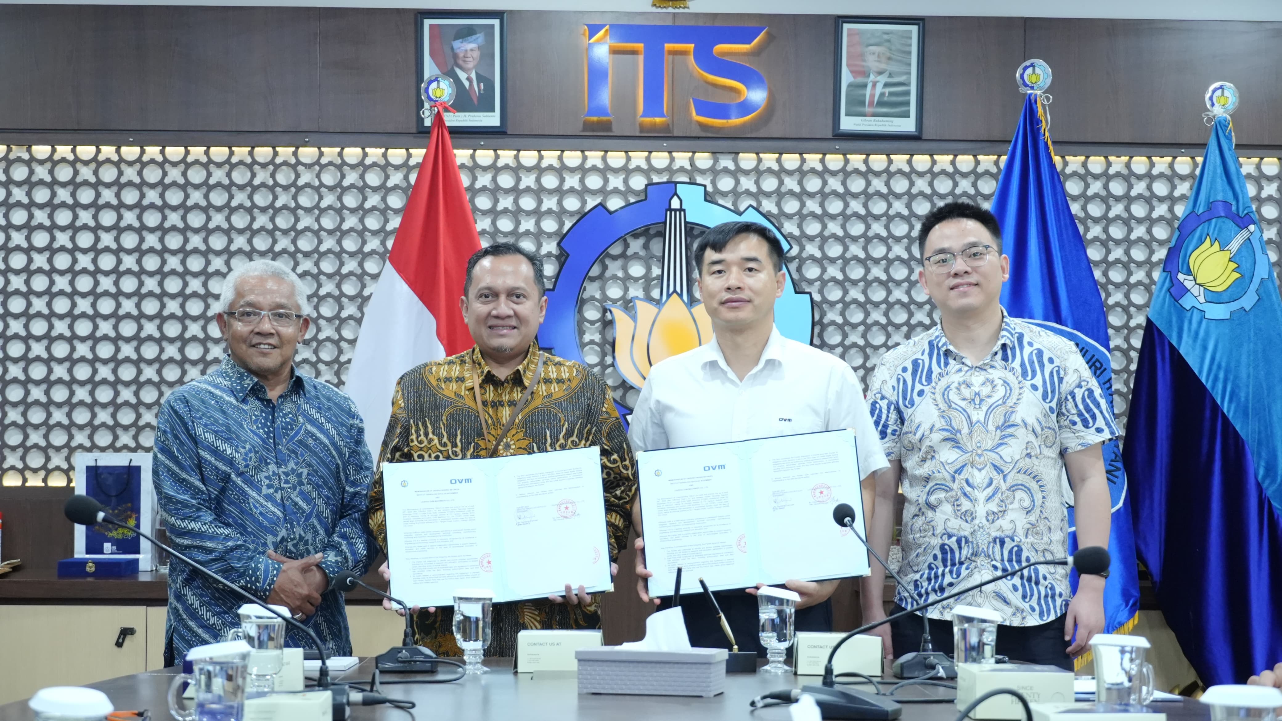 Menunjang Riset dan Pembangunan, ITS Sepakati MoU dengan OVM China - ITS News