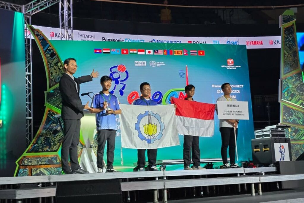 Salute, ITS Robot Team Wins Two ABU Robocon 2025 Awards in Mongolia ...