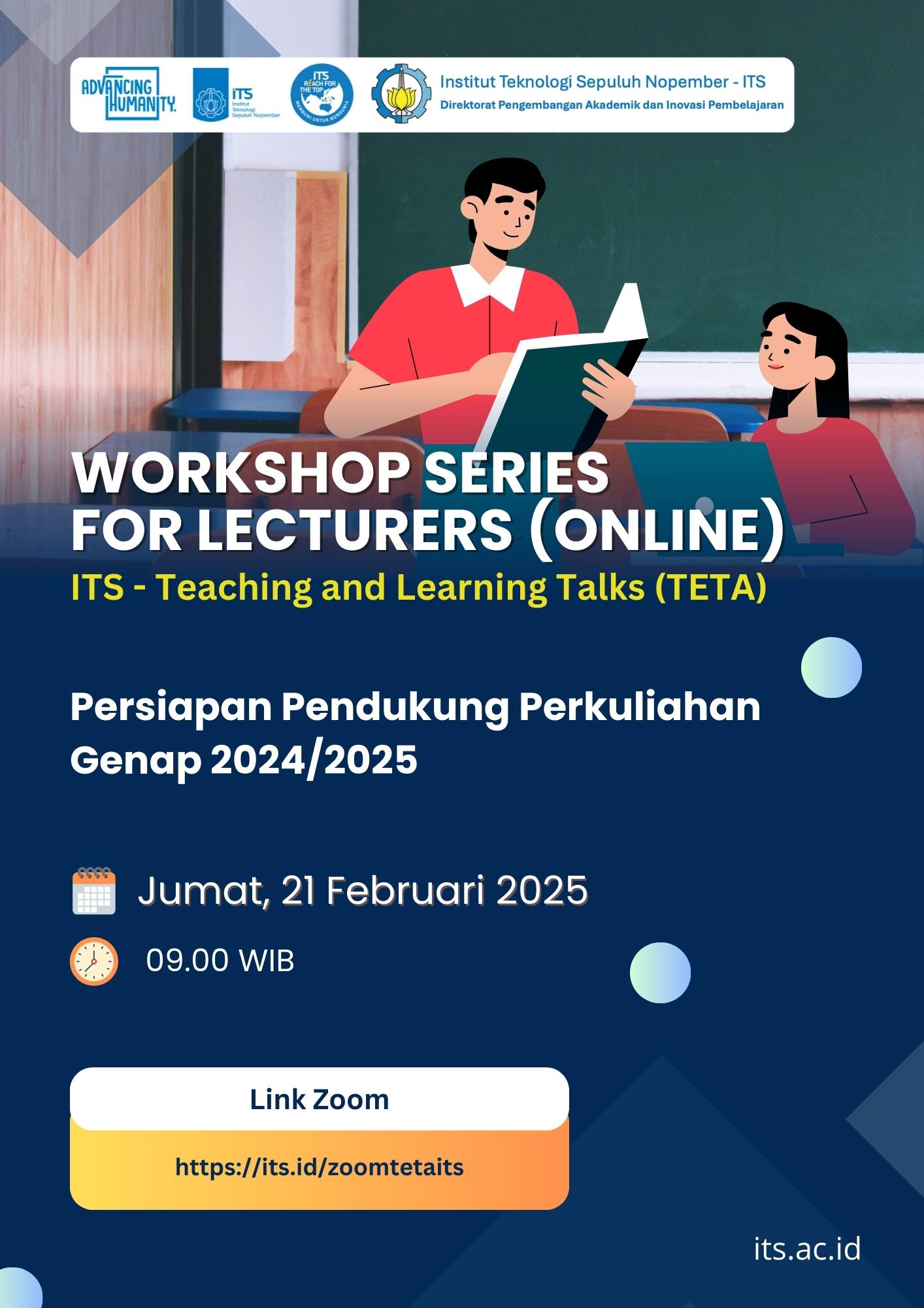 ITS - Teaching and Learning Talks (TETA) - Season 1 - Direktorat Pengembangan Akademik dan ...