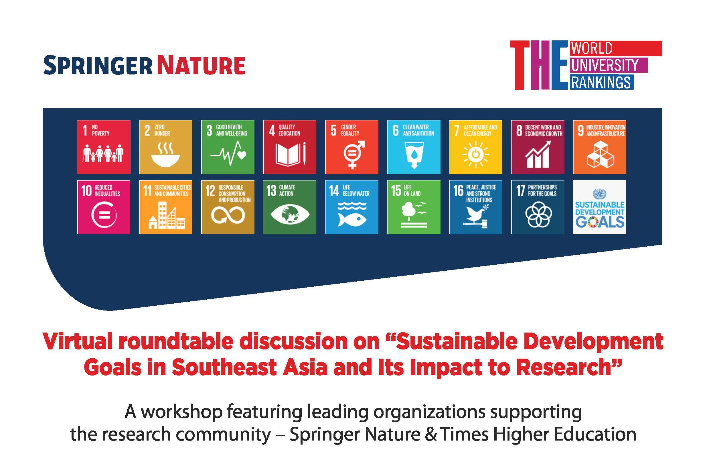 Virtual Roundtable Discussion on "Sustainable Development Goals in ...