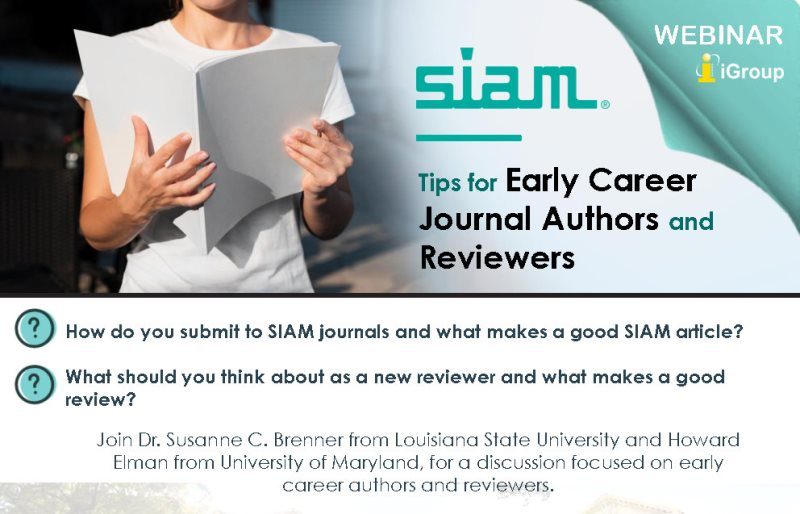 Tips for Early Career Journal Authors and Reviewers - Perpustakaan
