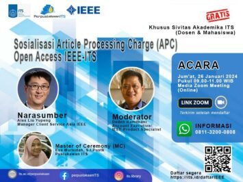 IEEE-ITS Open Access APC Socialization - Perpustakaan