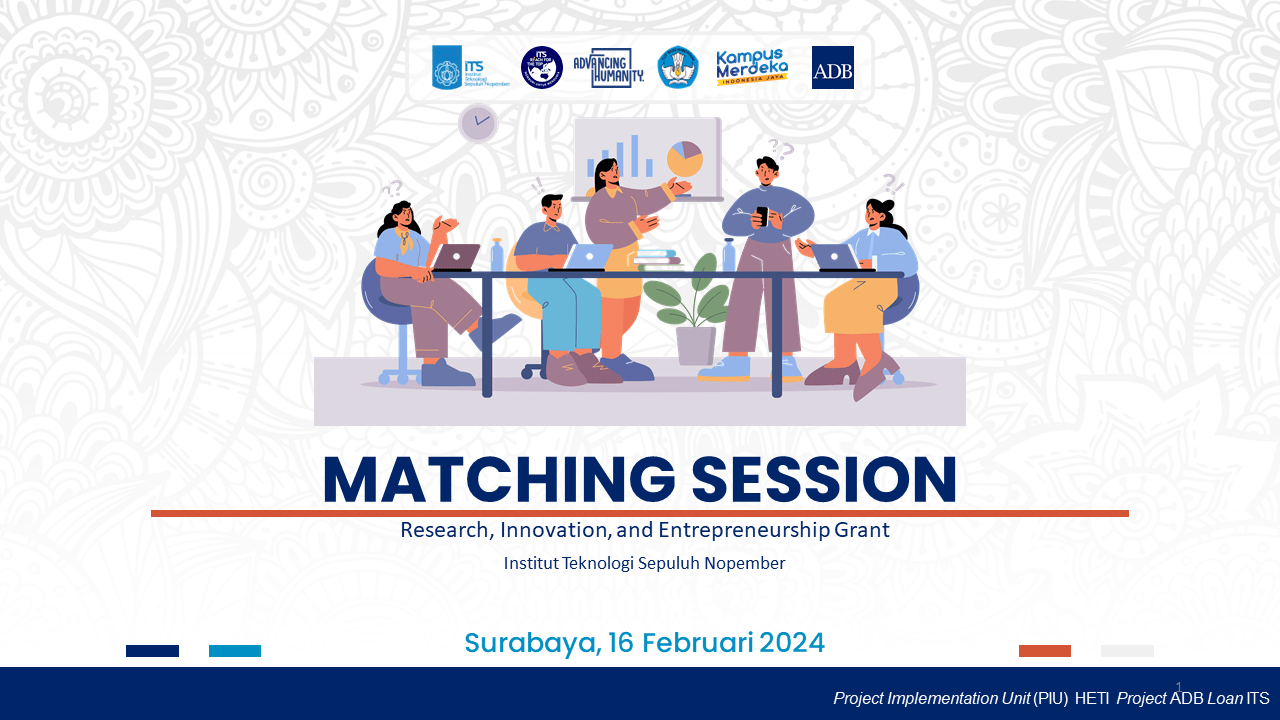 Matching Session Kegiatan Research, Innovation, and Entrepreneurship ...