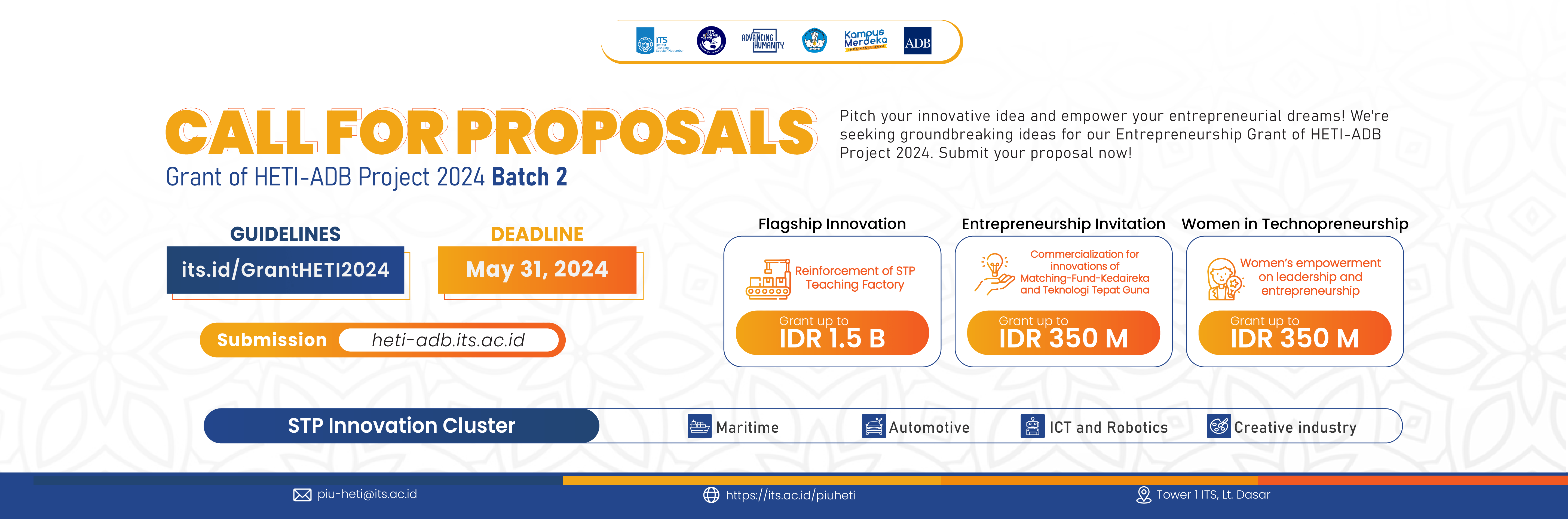 Call for Proposals Research, Innovation, and Entrepreneurship Grant ...