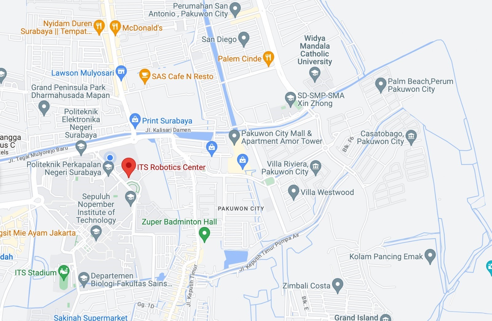 Kontak Kami - Program Terapan Bidang TIK