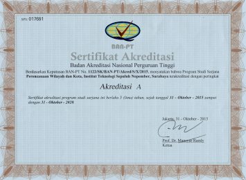 Akreditasi - Departemen Perencanaan Wilayah dan Kota