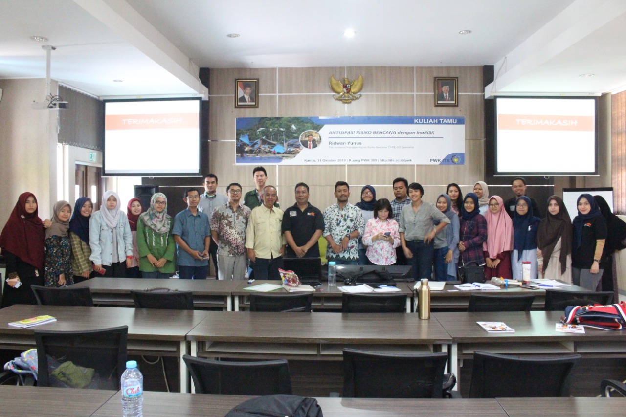 Kuliah Tamu - Ridwan Yunus (BNPB) - 31 Oktober 2019 - Departemen ...