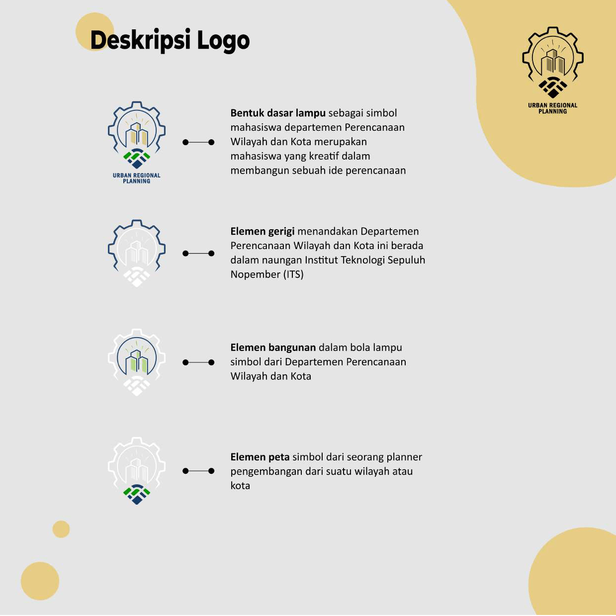Logo dan Lambang PWK ITS - Departemen Perencanaan Wilayah dan Kota