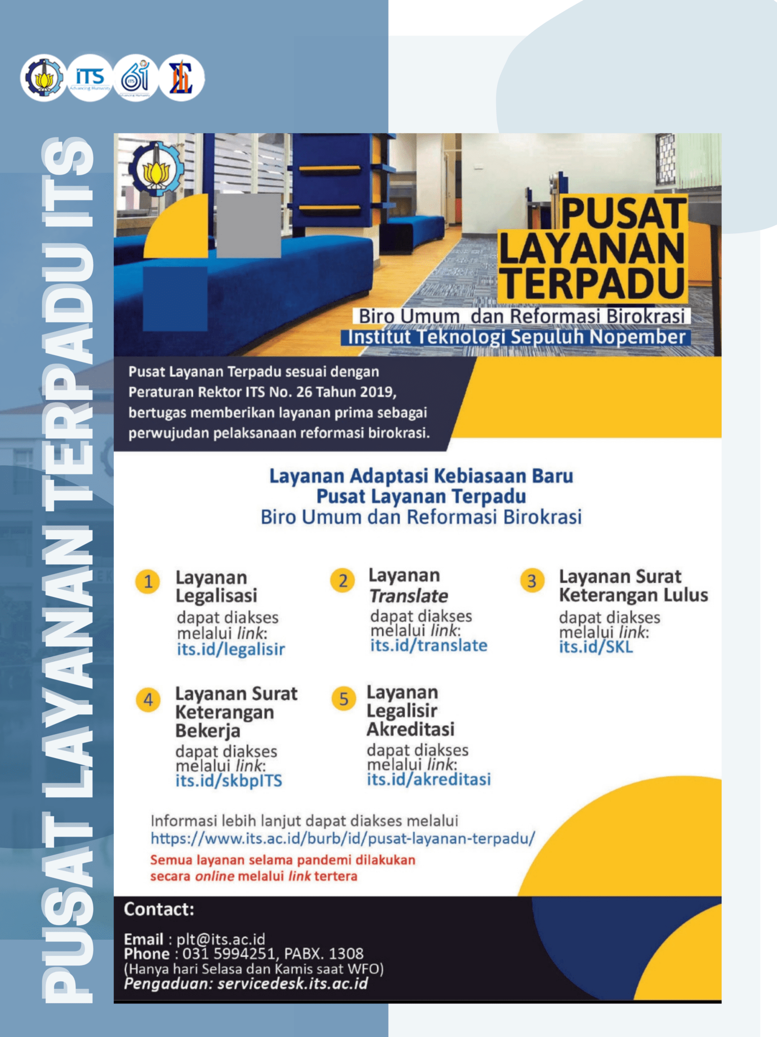 Pusat Layanan Terpadu ITS - Departemen Statistika Bisnis
