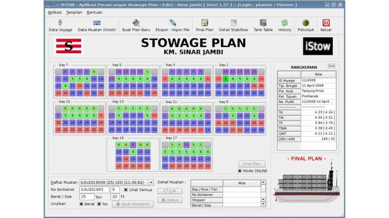 Design of a Semi-Automated Software for Stowage Planning - Departemen ...