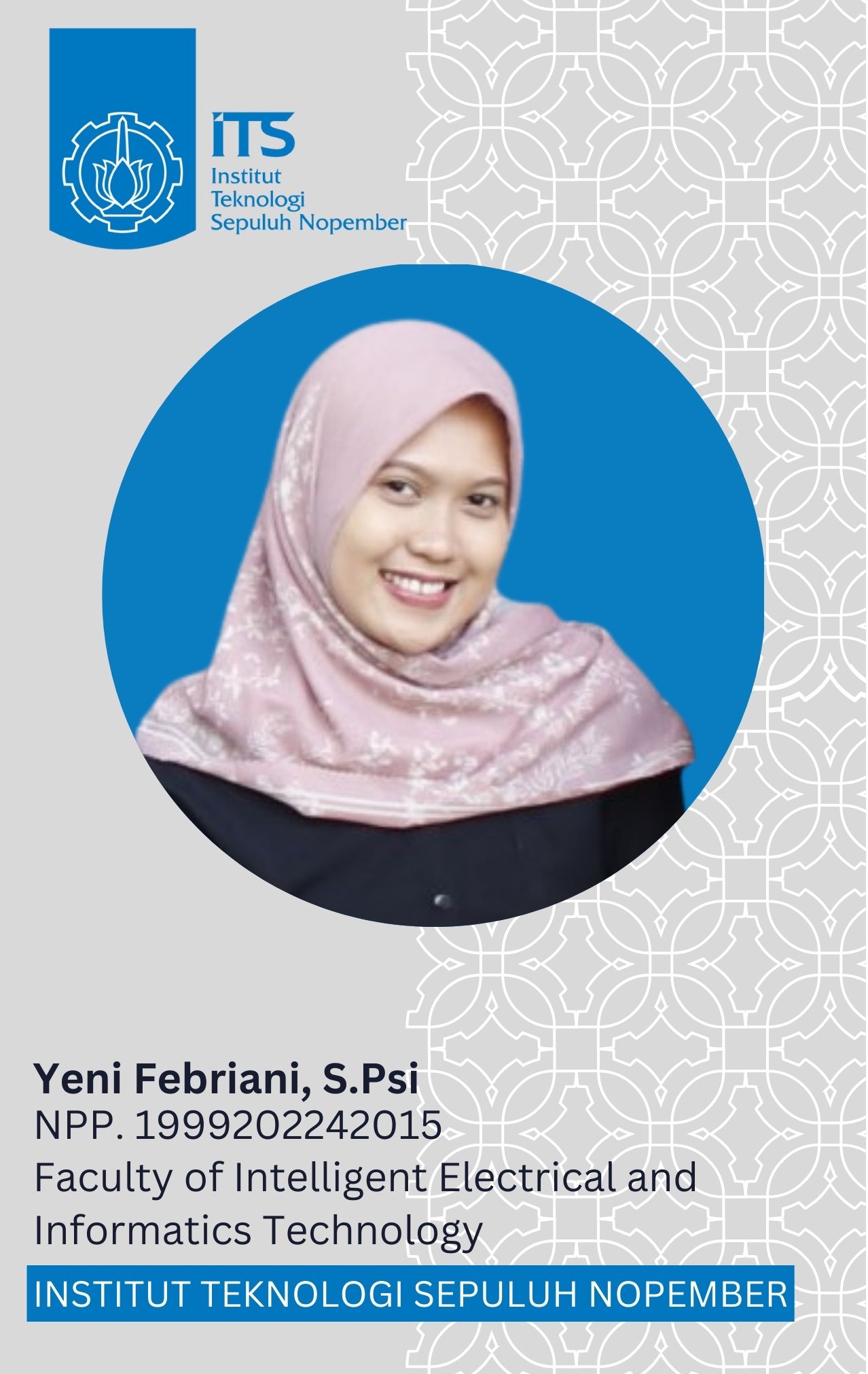 Daftar Staf - Departemen Sistem Informasi