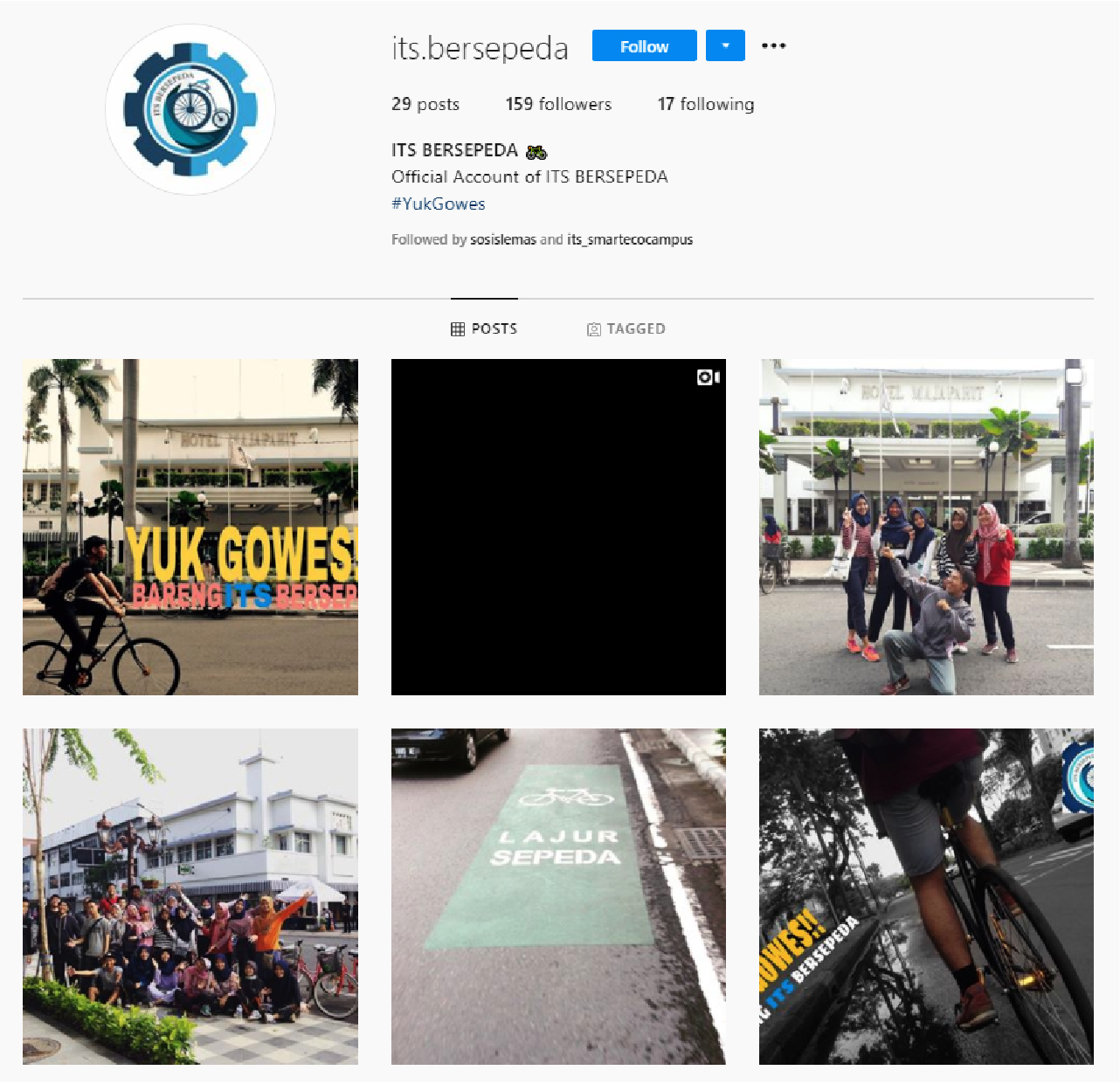 ITS BERSEPEDA - Smart Eco Campus - ITS