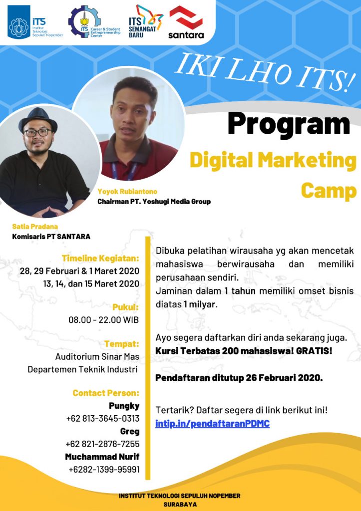 Digital Marketing Camp 2020 - Departemen Statistika
