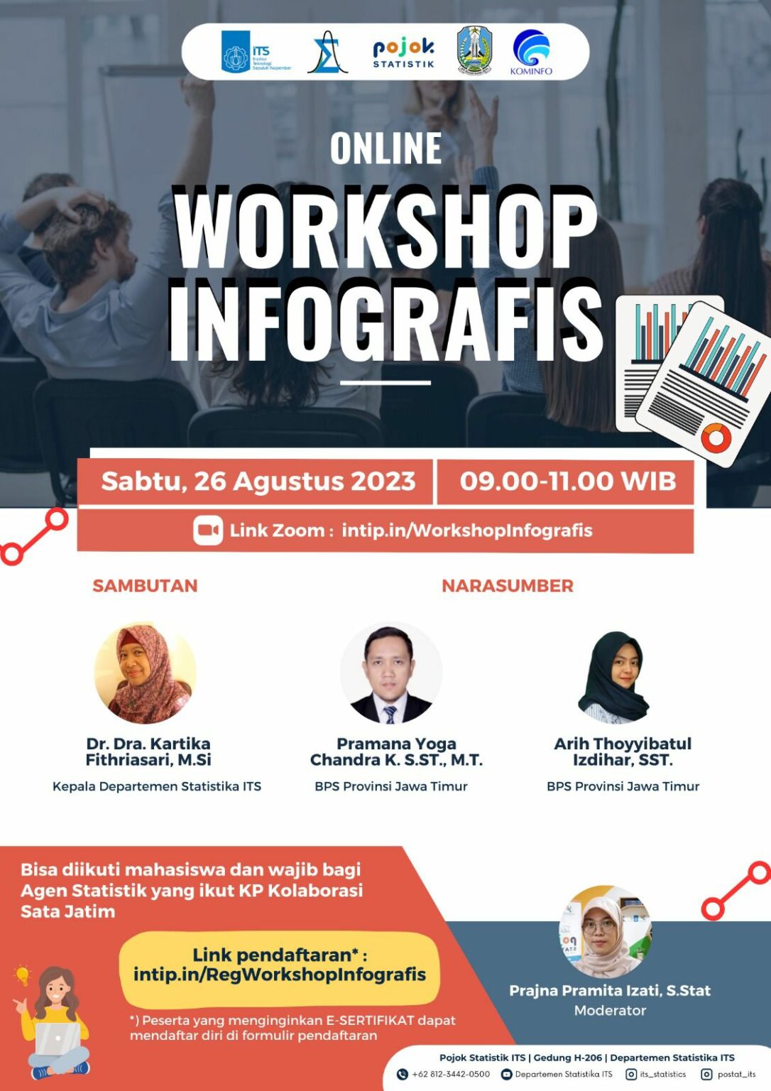 WORKSHOP INFOGRAFIS POJOK STATISTIK - Departemen Statistika