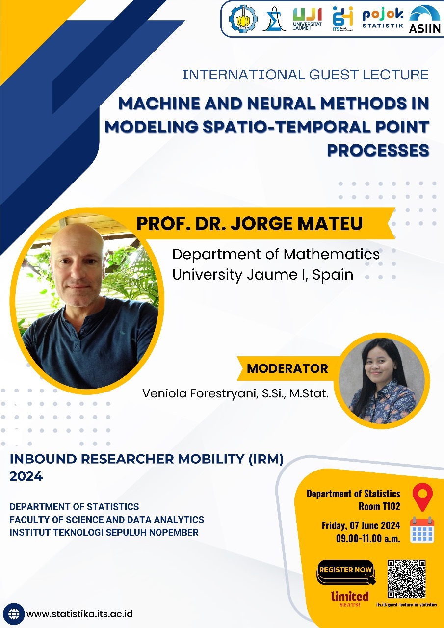 International Guest Lecture 2024 - Departemen Statistika