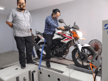 Commisioning Dynamometer Superflow SF-250A Powersport - SCIENCE TECHNO PARK