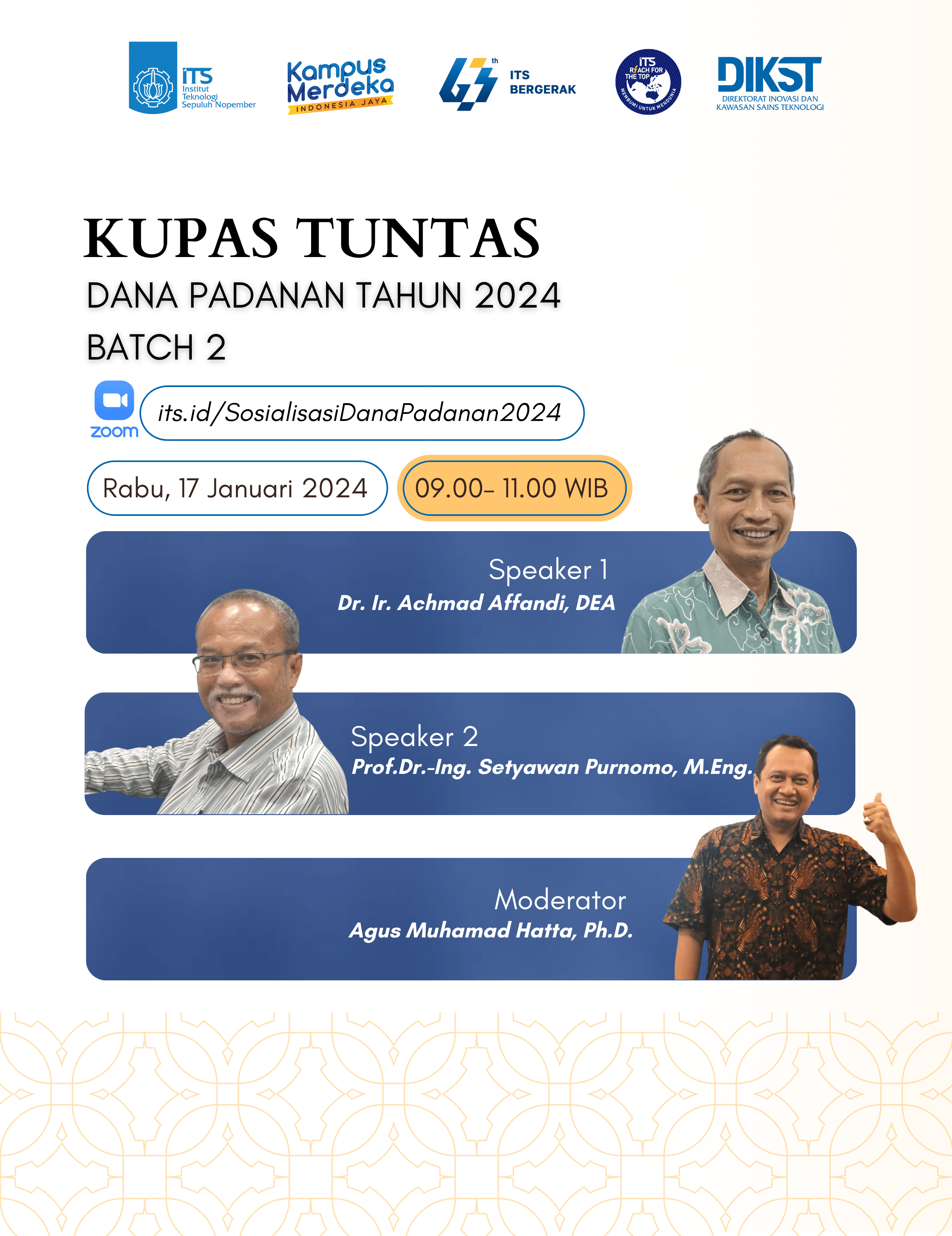 Kupas Tuntas Dana Padanan Tahun 2024 Batch 2 - SCIENCE TECHNO PARK
