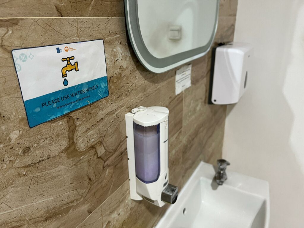 Signage Use Water Wisely - Sustainable Development Goals