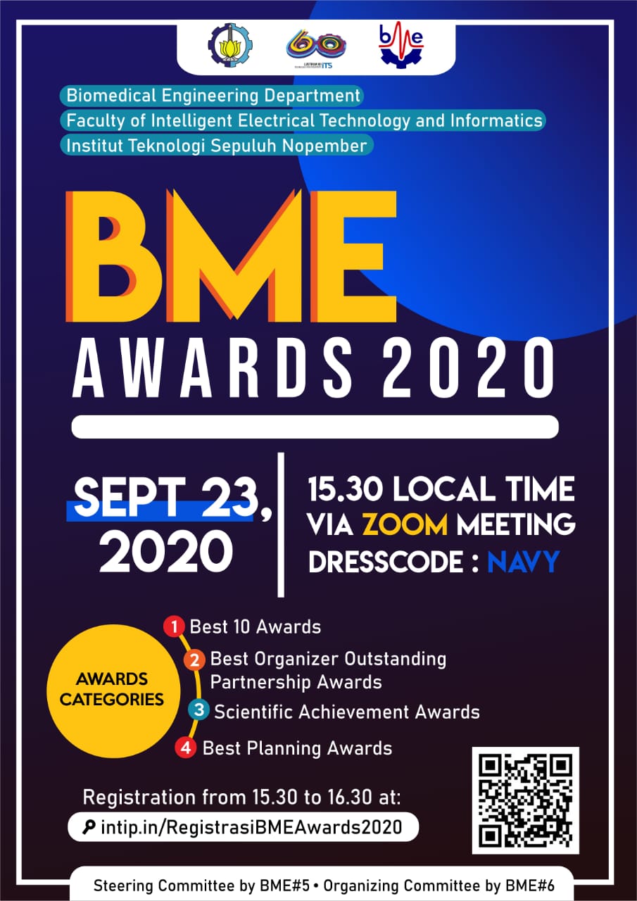 The 10th BME Awards Semester Genap 2019/2020 - Departemen Teknik Biomedik