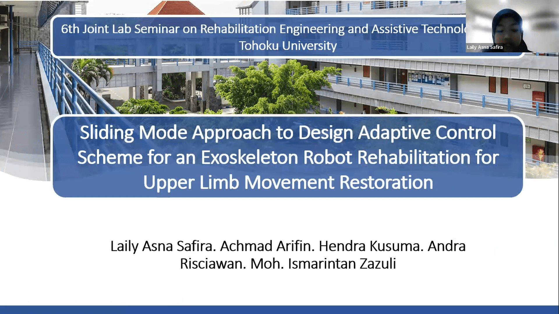 [21 Juni 2023] 6th Joint Seminar on Rehabilitation Engineering and Assistive Technology ...