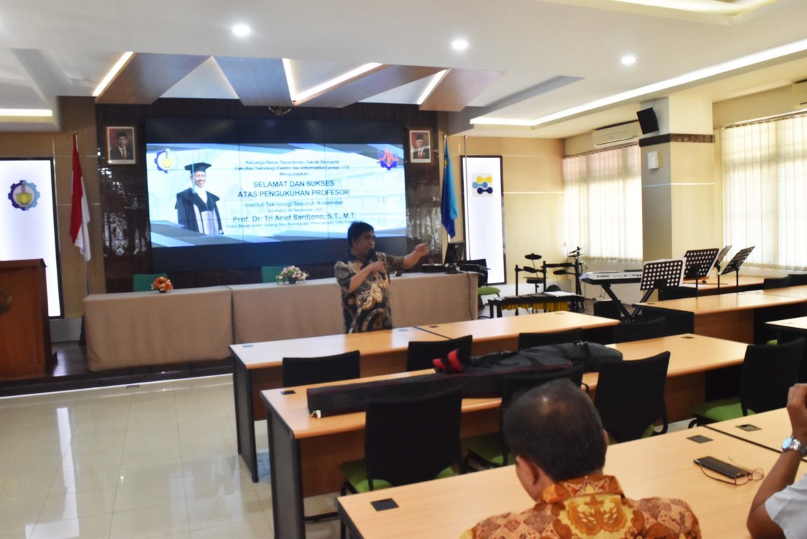 [22 September 2023] Tasyakuran Pengukuhan Prof Tri Arief Sardjono, S.T ...