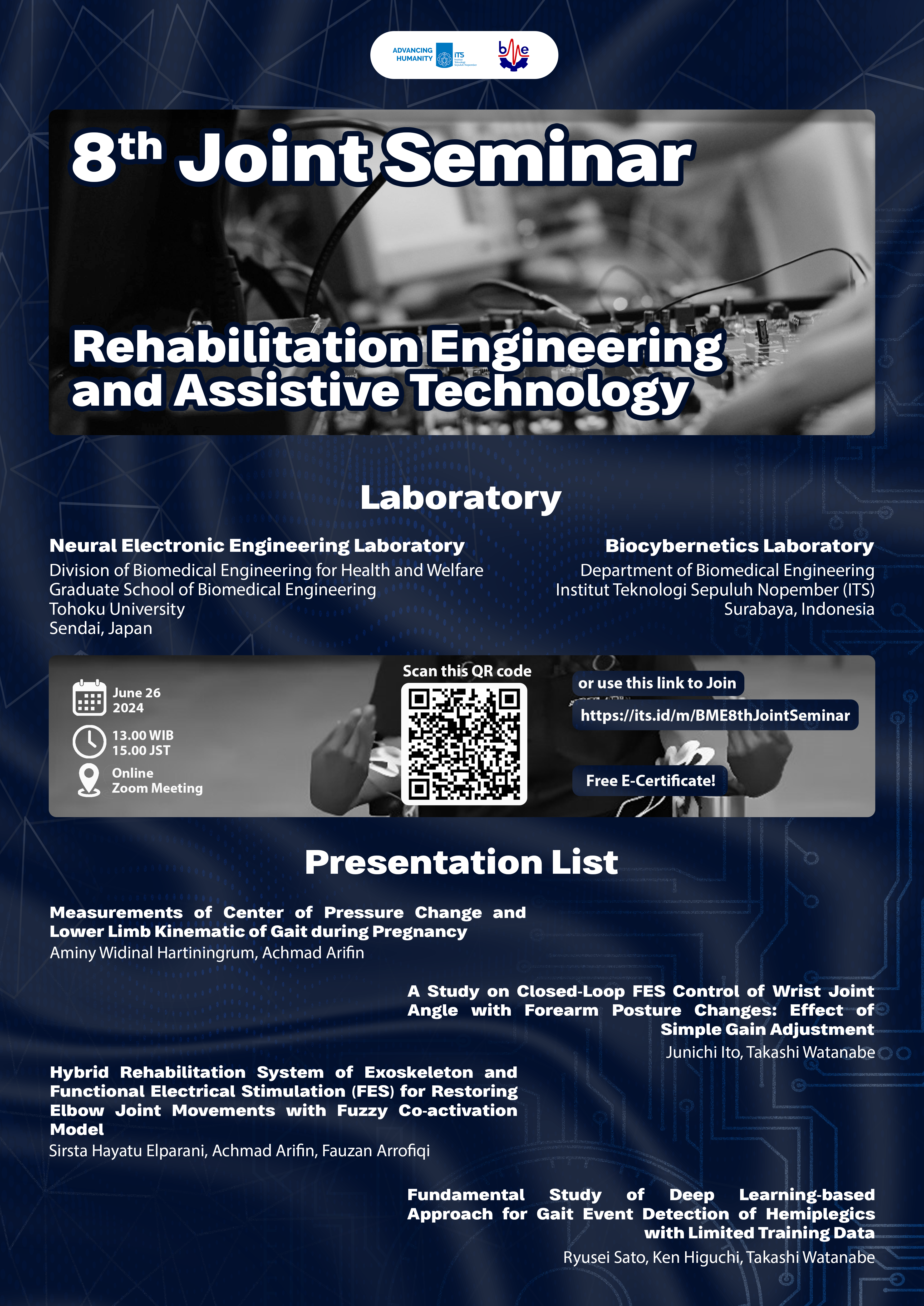 8th Joint Seminar on Rehabilitation Engineering and Assistive ...
