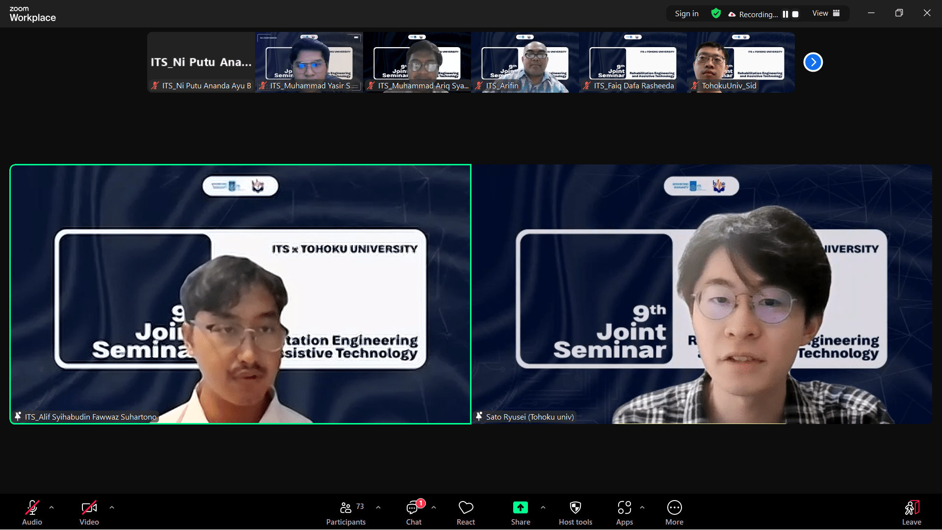 [24 Juli 2024] 9th Joint Seminar on Rehabilitation Engineering and ...