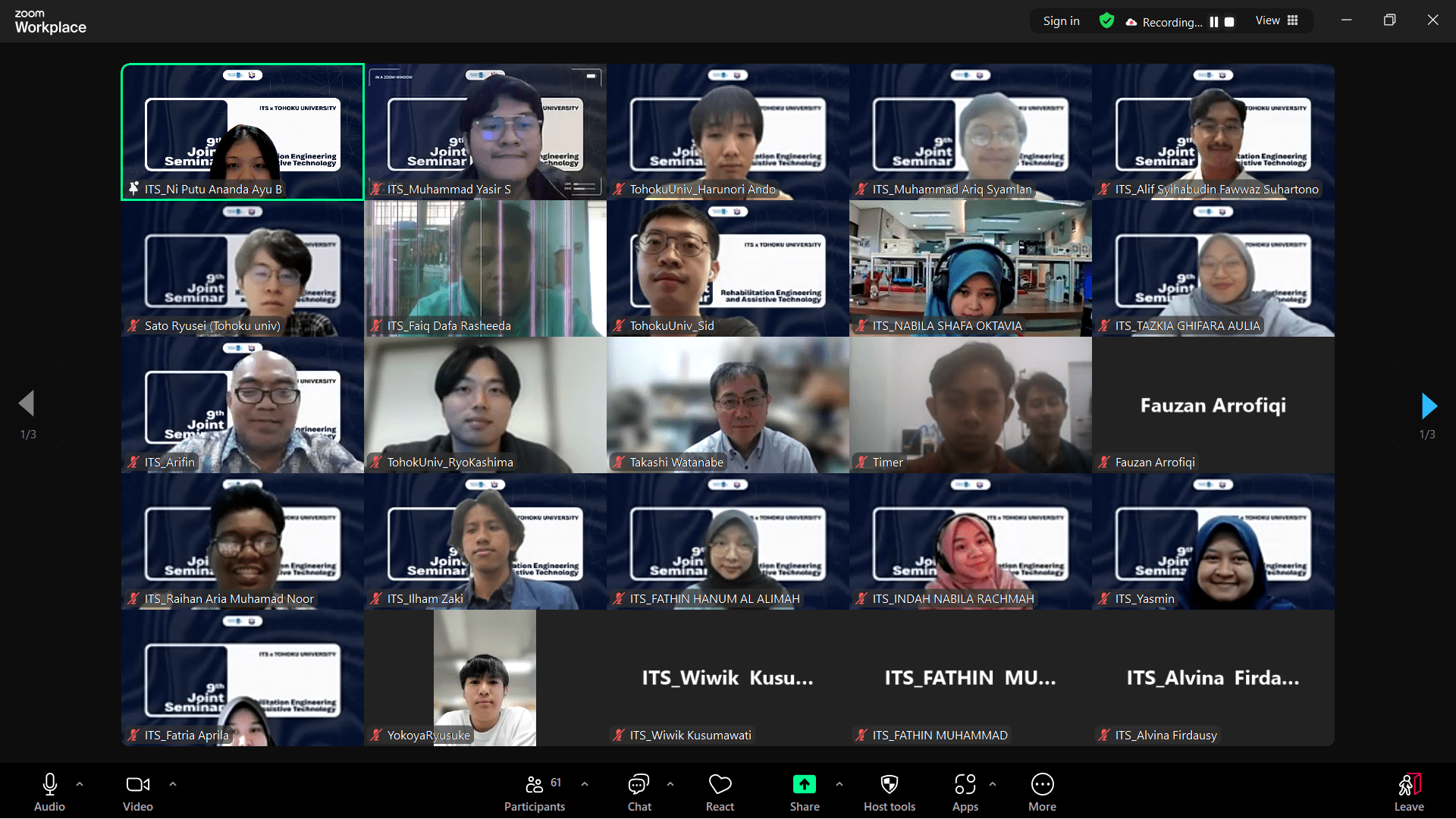 [24 Juli 2024] 9th Joint Seminar on Rehabilitation Engineering and ...