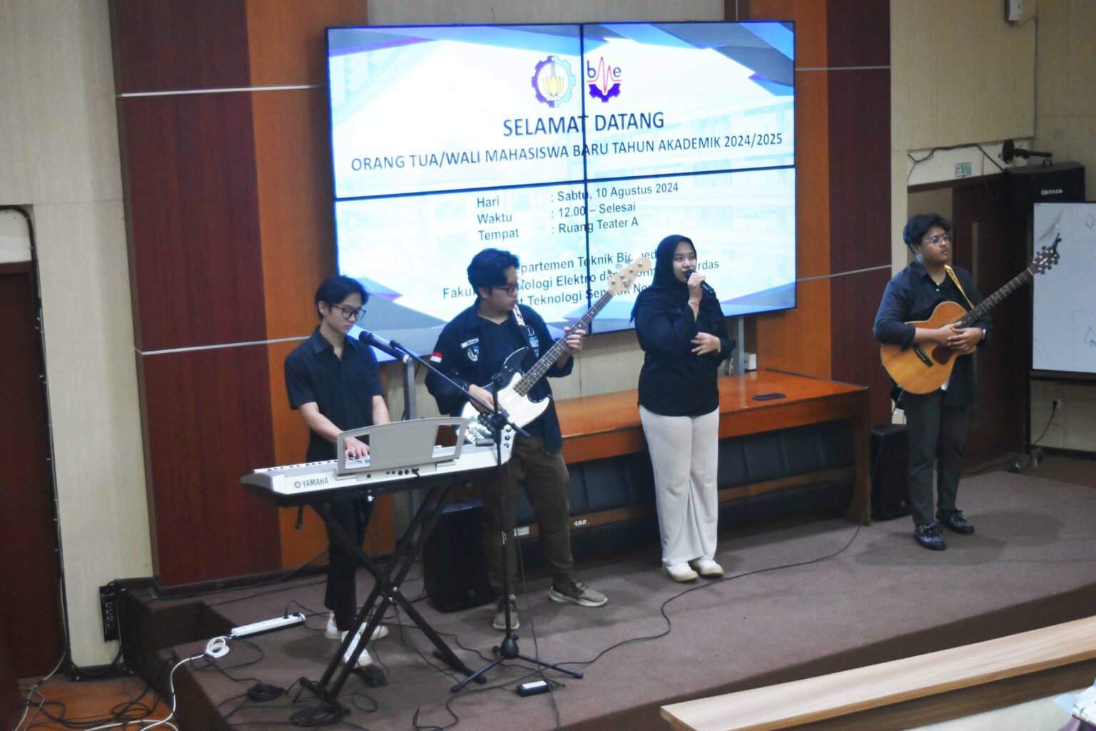 [10 Agustus 2024] Pertemuan dengan Orang Tua Mahasiswa Baru Tahun 2024 - Departemen Teknik Biomedik