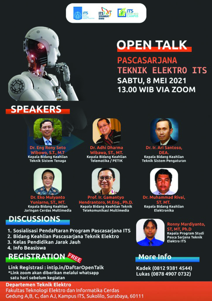 Open Talk Pascasarjana Teknik Elektro - Departemen Teknik Elektro