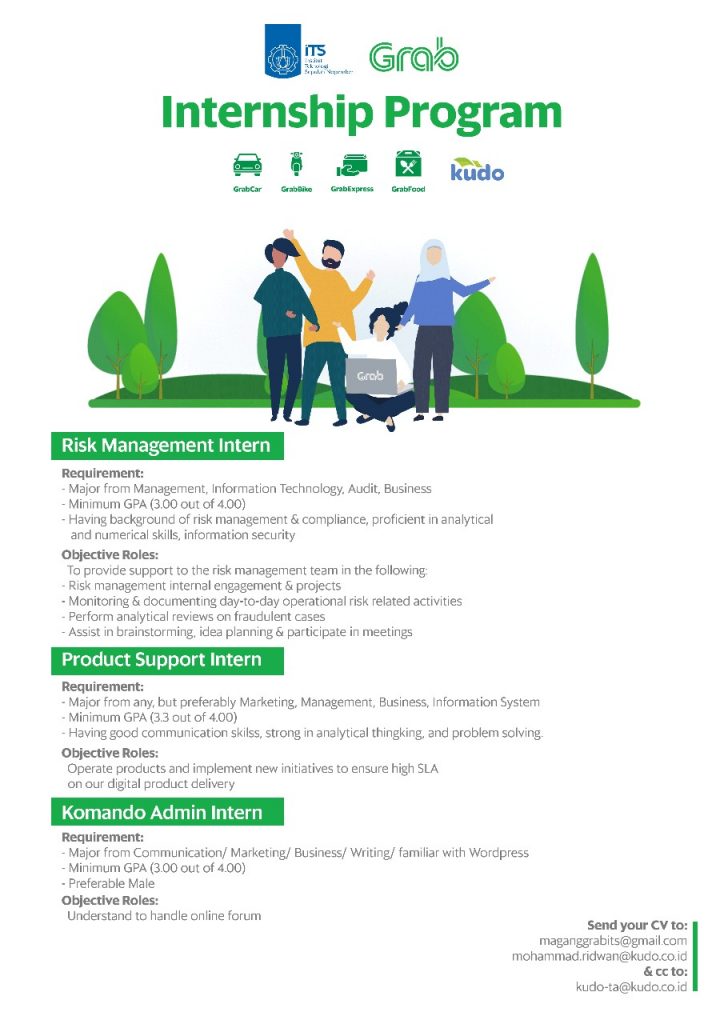 ITS - Grab Internship Collaboration Program - Departemen Teknik Elektro ...