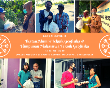 Field Report: Donasi Covid 19 diadakan oleh Ikatan Alumni + Himpunan Mahasiswa Teknik Geofisika ...