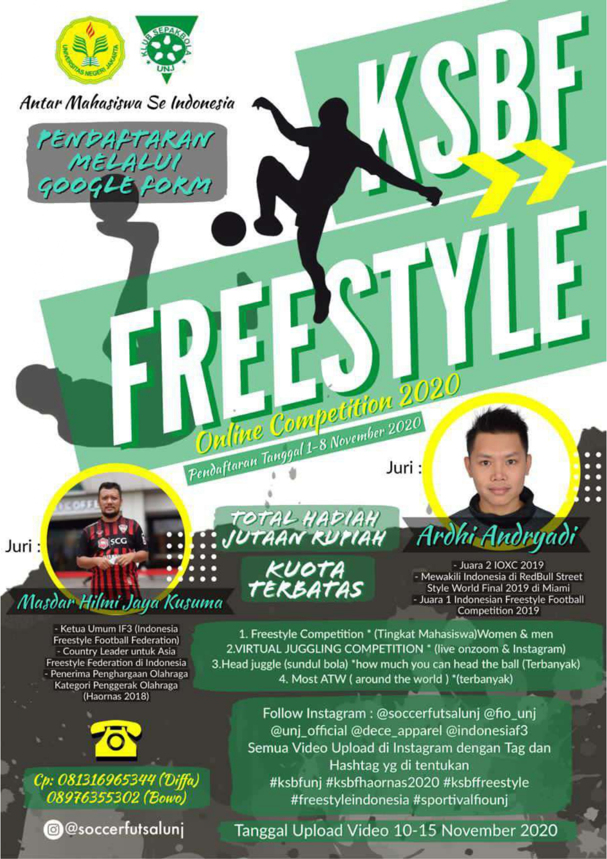 [LOMBA] KSBF Freestyle Online Competition - Departemen Teknik Geofisika