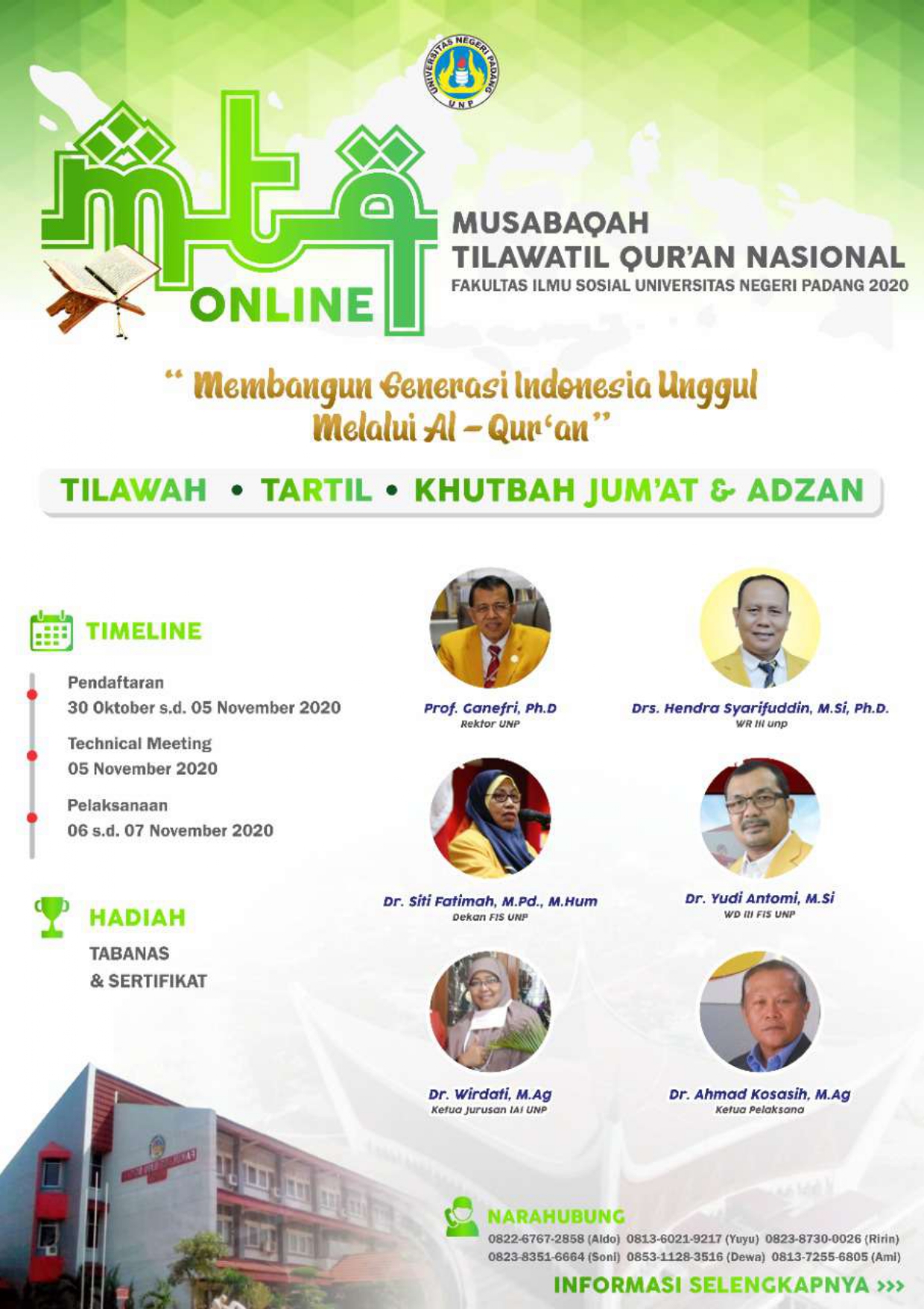 [COMPETITION] MTQ Nasional by Universitas Negeri Padang - Departemen ...