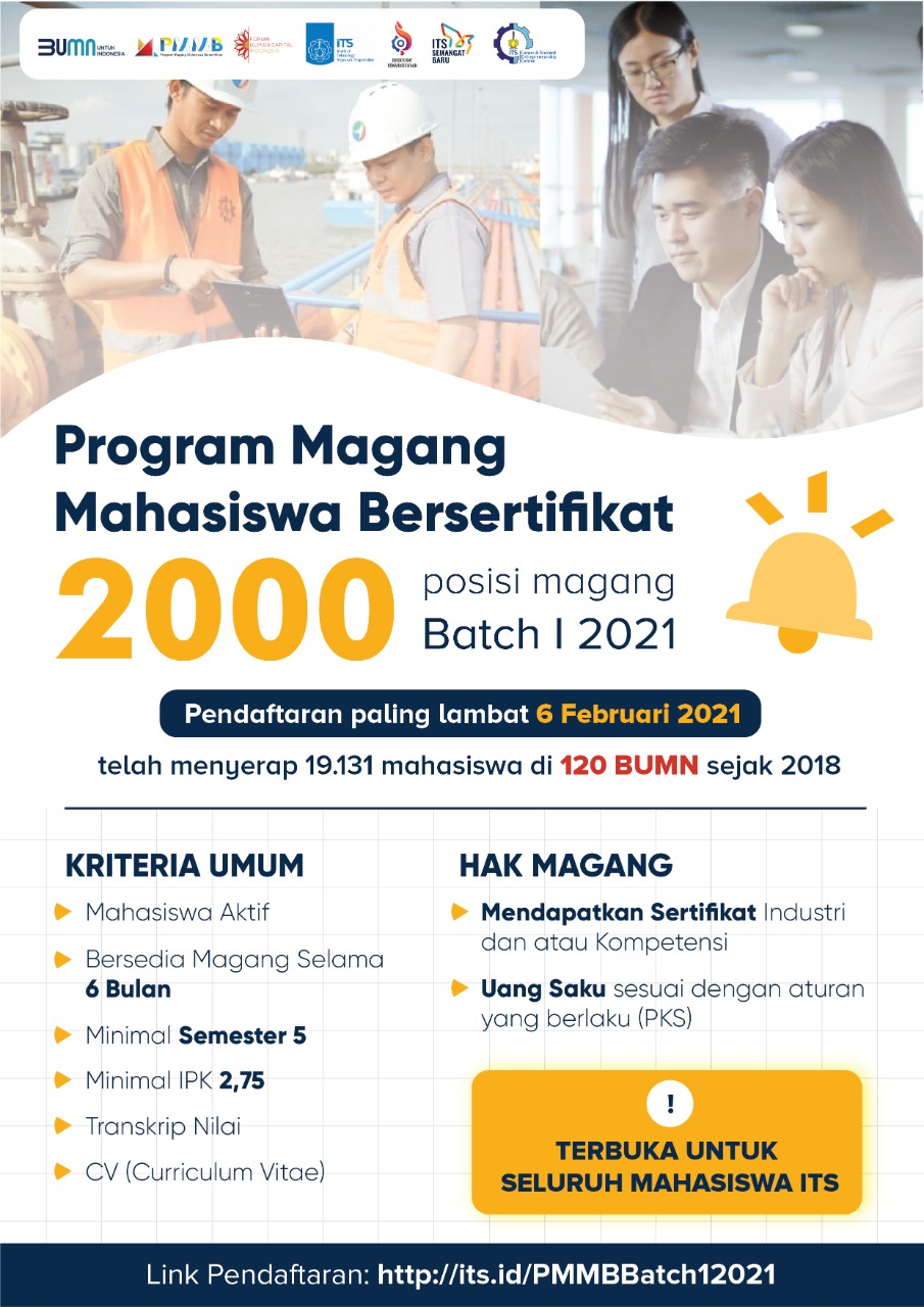 Program Magang Bersertifikat ITS 2021 - Departemen Teknik Geofisika