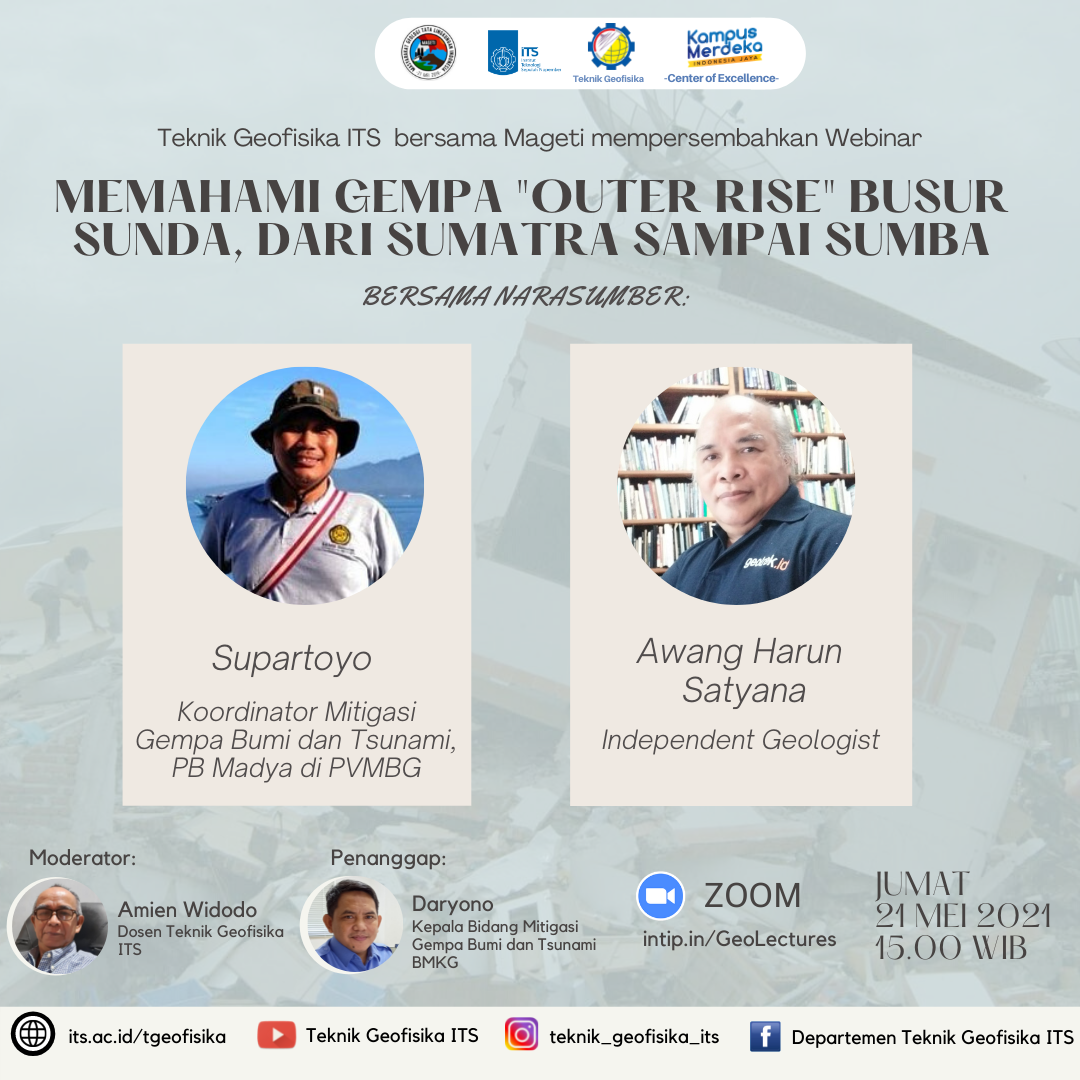 Webinar Memahami Gempa "Outer Rise" Busur Sunda, dari Sumatra sampai Sumba - Departemen Teknik ...